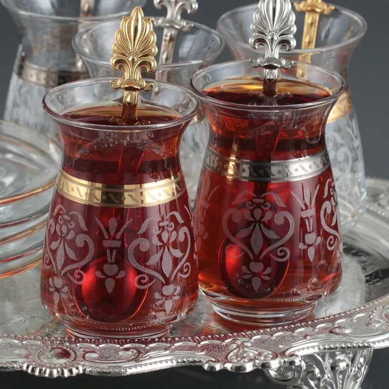 Turkish Tea Set - Etsy