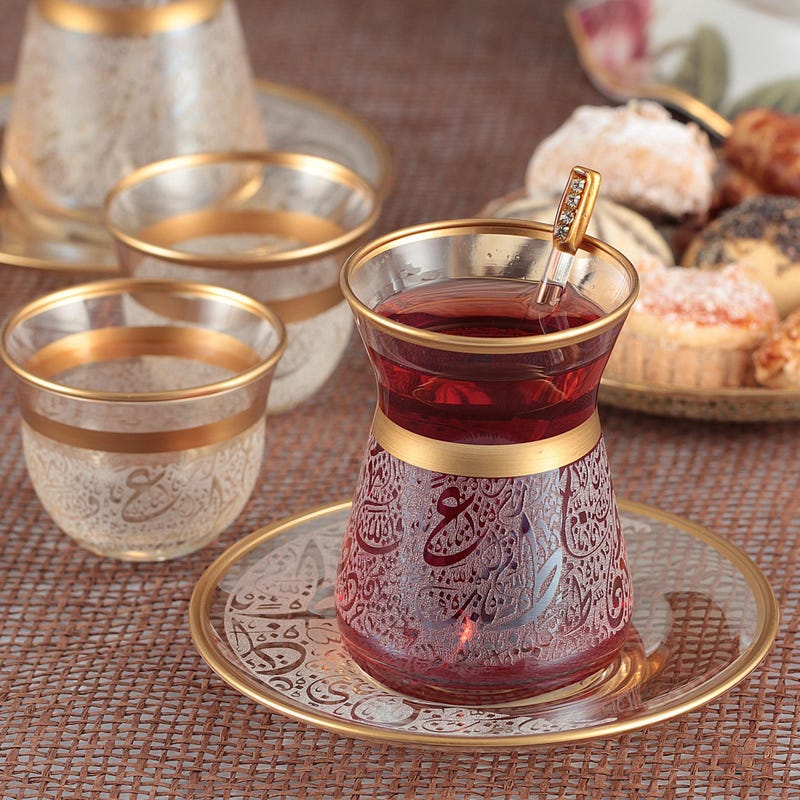 Turkish Tea Set - Etsy