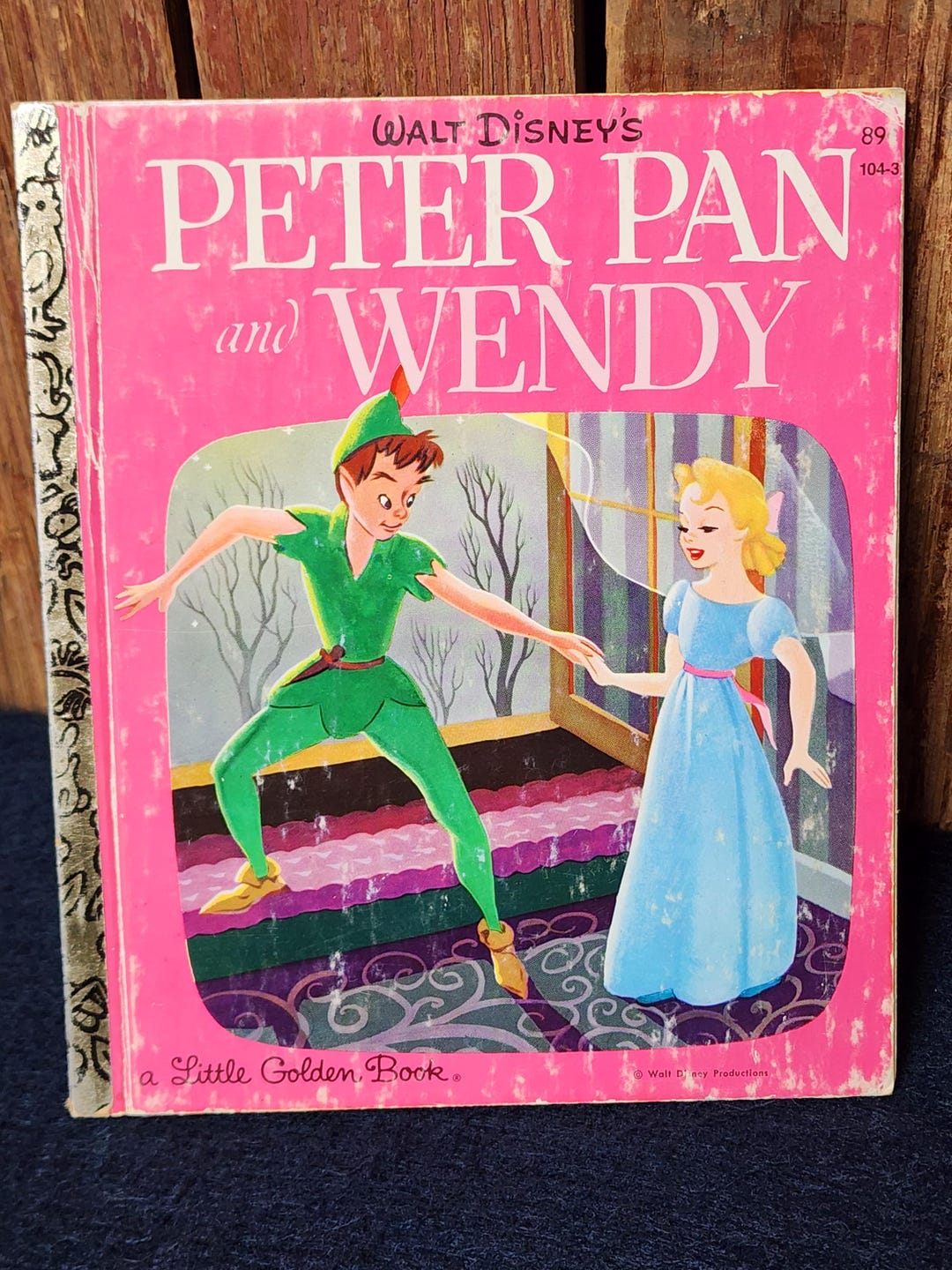 Little Golden Book - Peter Pan and Wendy - Etsy