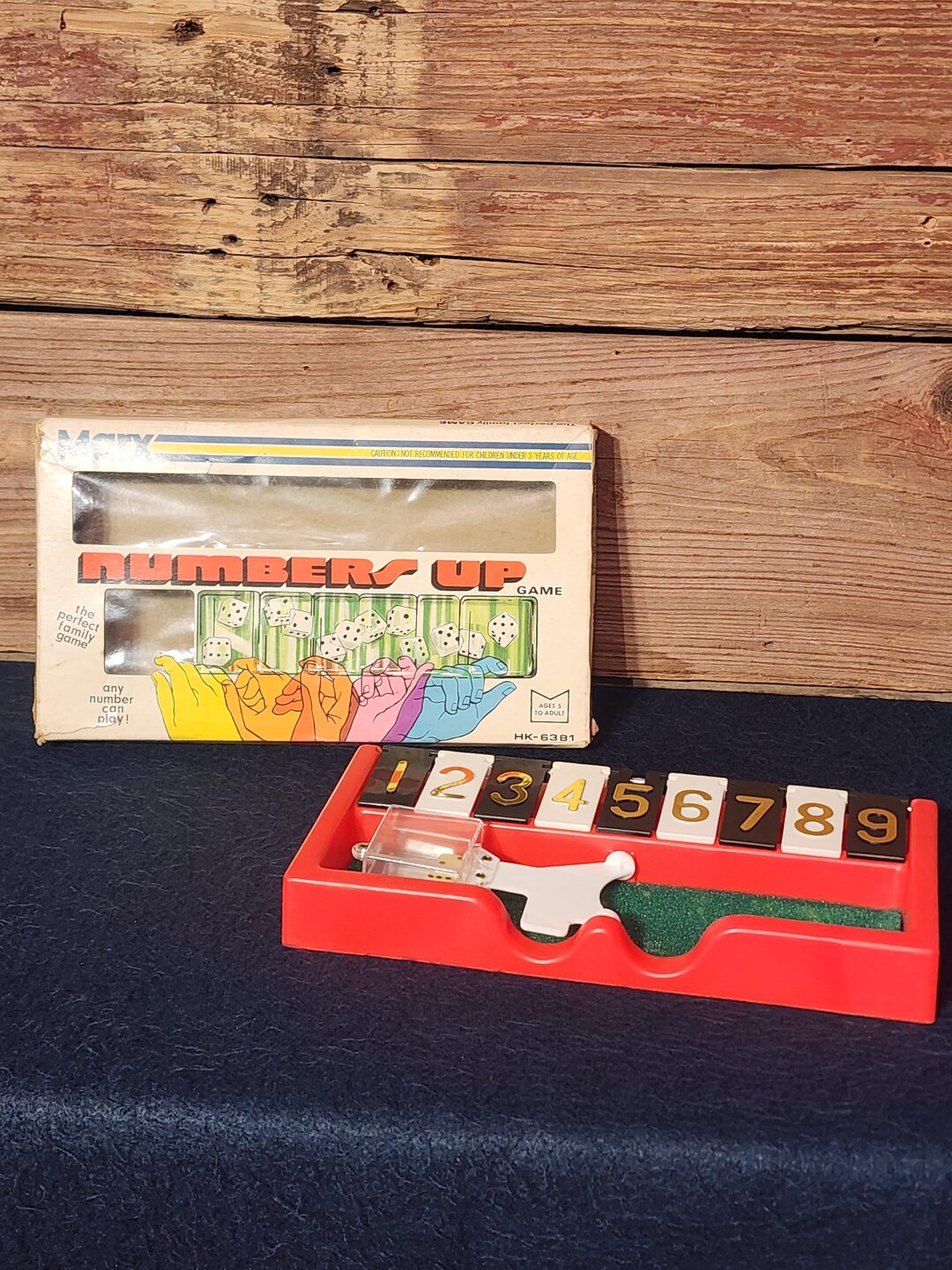Vintage Marx Toy- Numbers up Game - Etsy