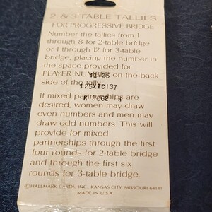 Vintage Bridge Card Game Score Pads - Etsy