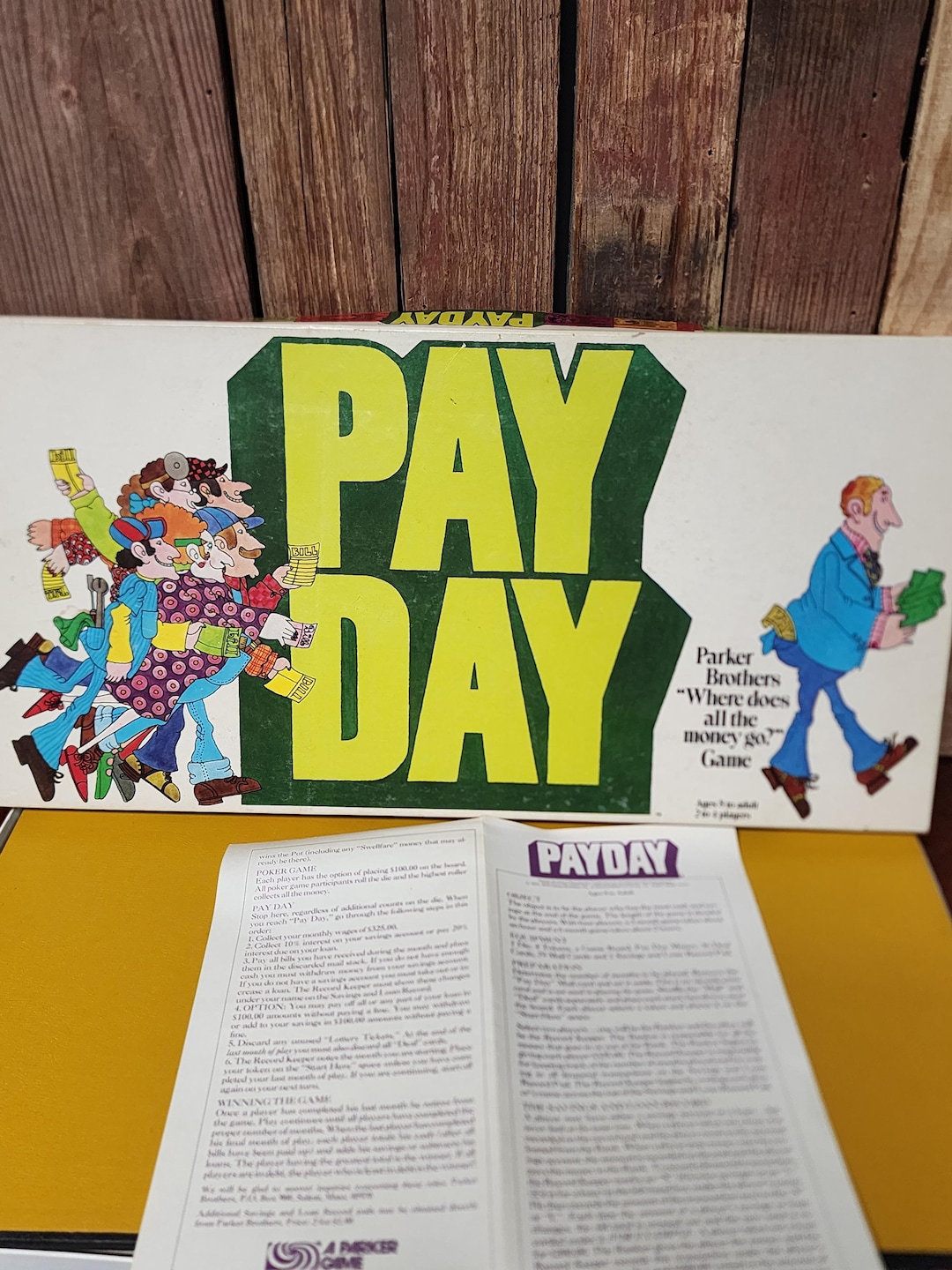 1975 PAYDAY Board Game by Parker Brothers - Etsy
