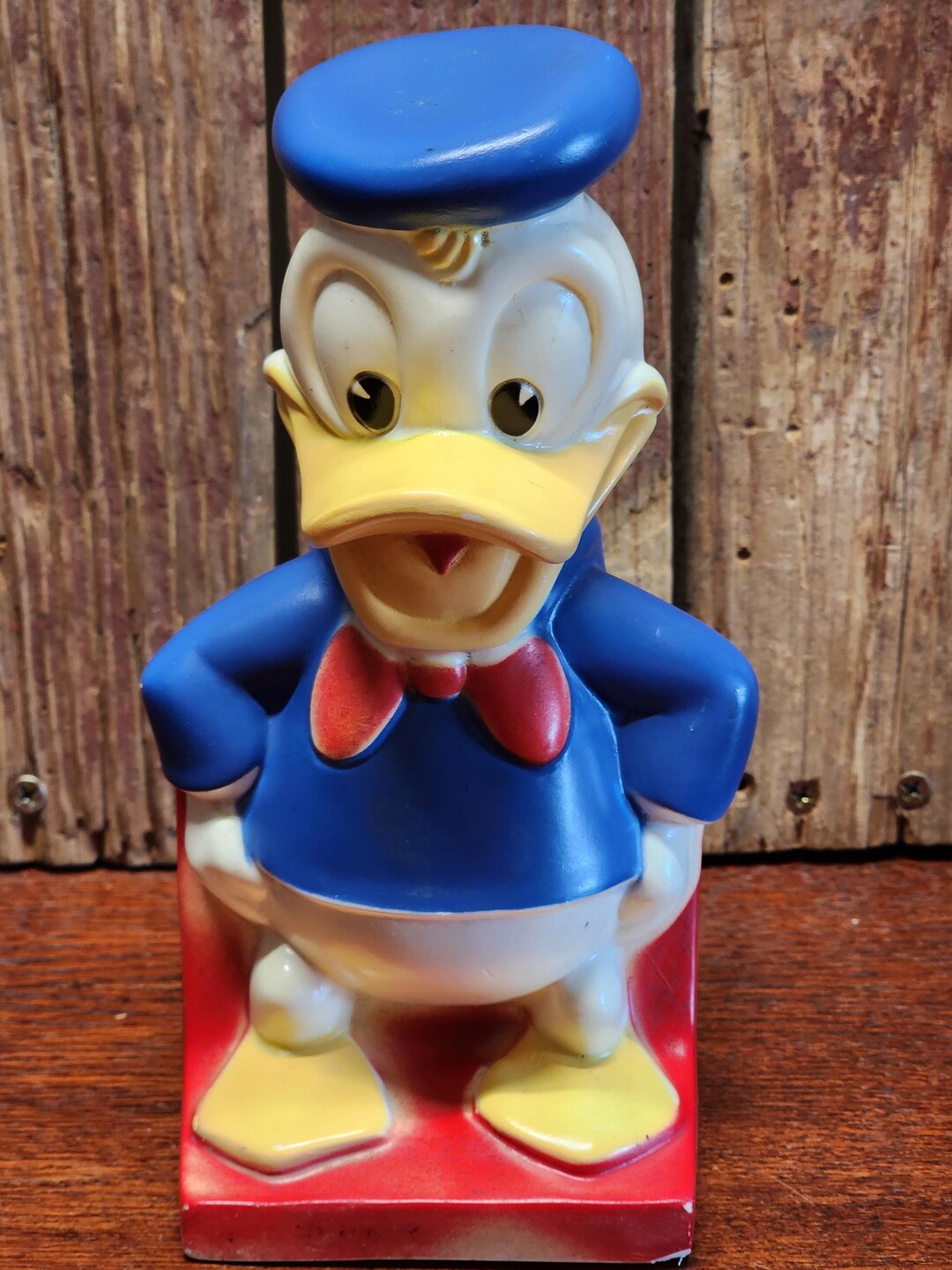 Vintage Play Pal Plastic Donald Duck Bank (no Stopper) - Etsy