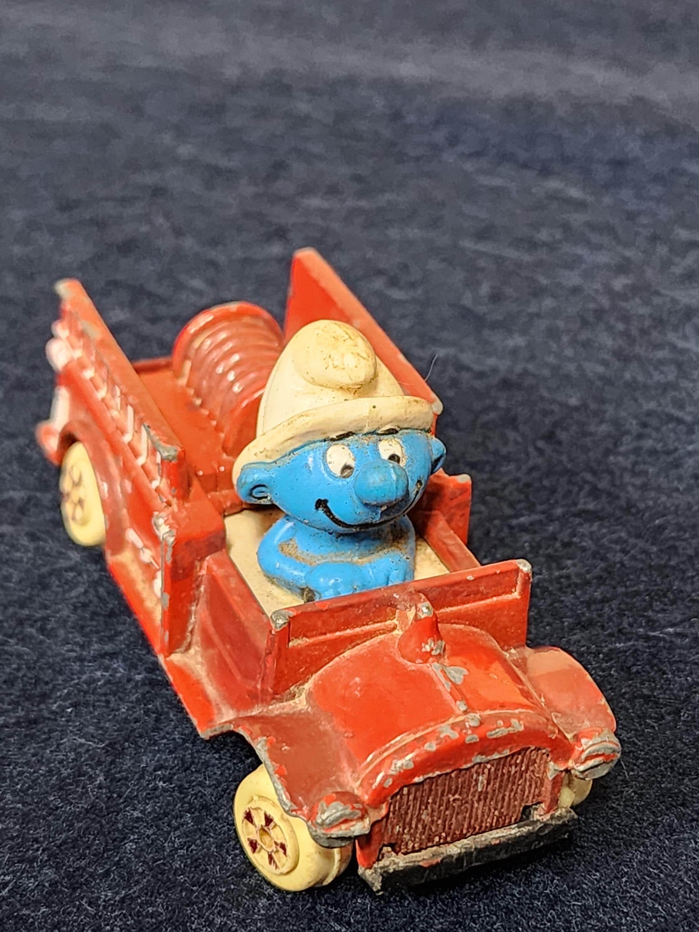 1980 Smurf Wind-up/push Cars - Etsy