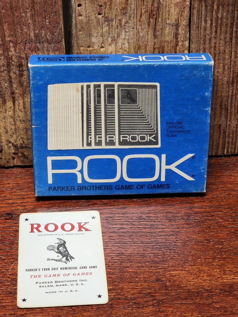 1972 Rook Card Game by Parker Brothers - Etsy
