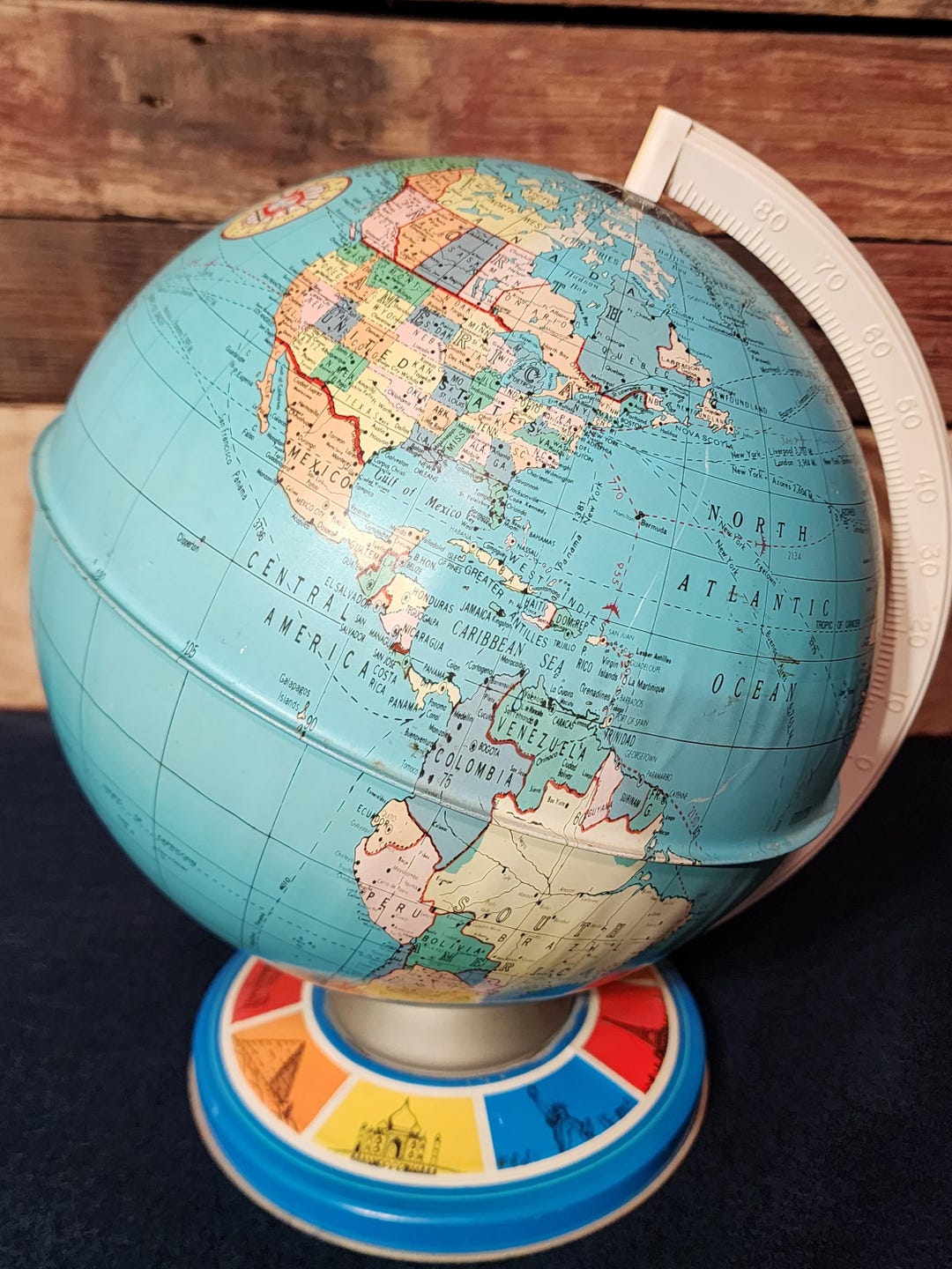 The Ohio Art Company Metal Earth Globe - Etsy