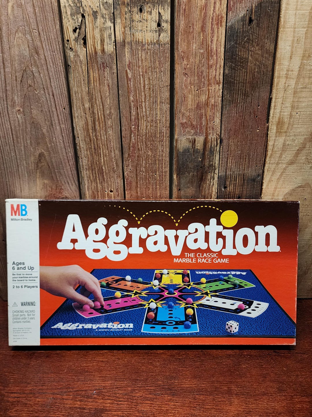 1989 Aggravation Marble Race Game by Milton Bradley (complete) - Etsy