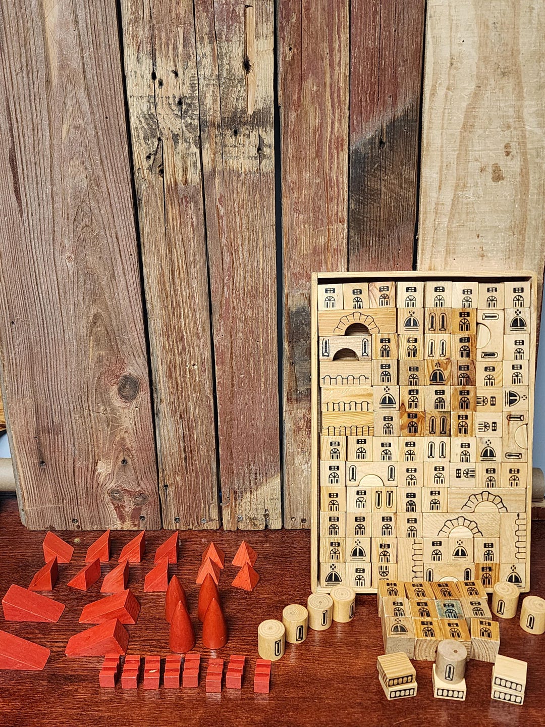 Vintage Chadwick Castle Blocks (no Box) - Etsy