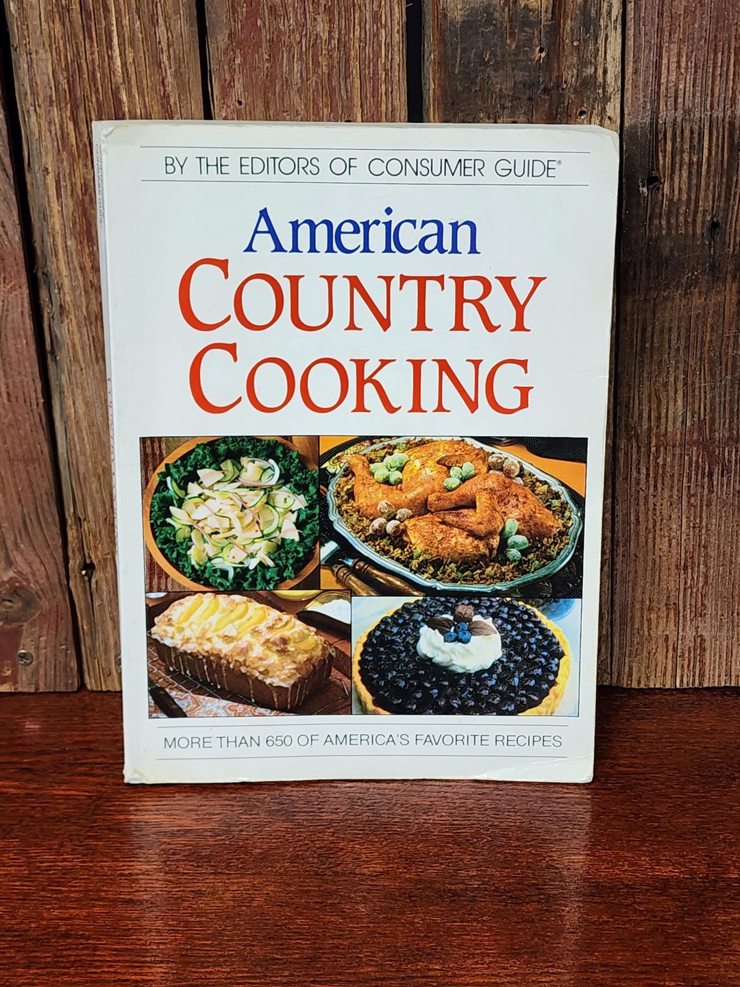 American Country Cooking Softback Cookbook - Etsy