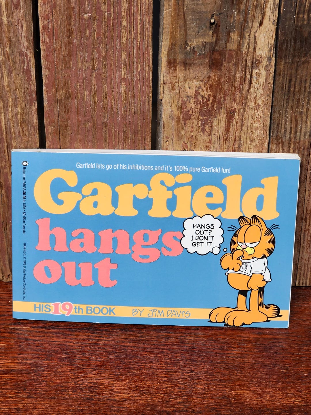 1990 Garfield Comic Book by Jim Davis - Etsy