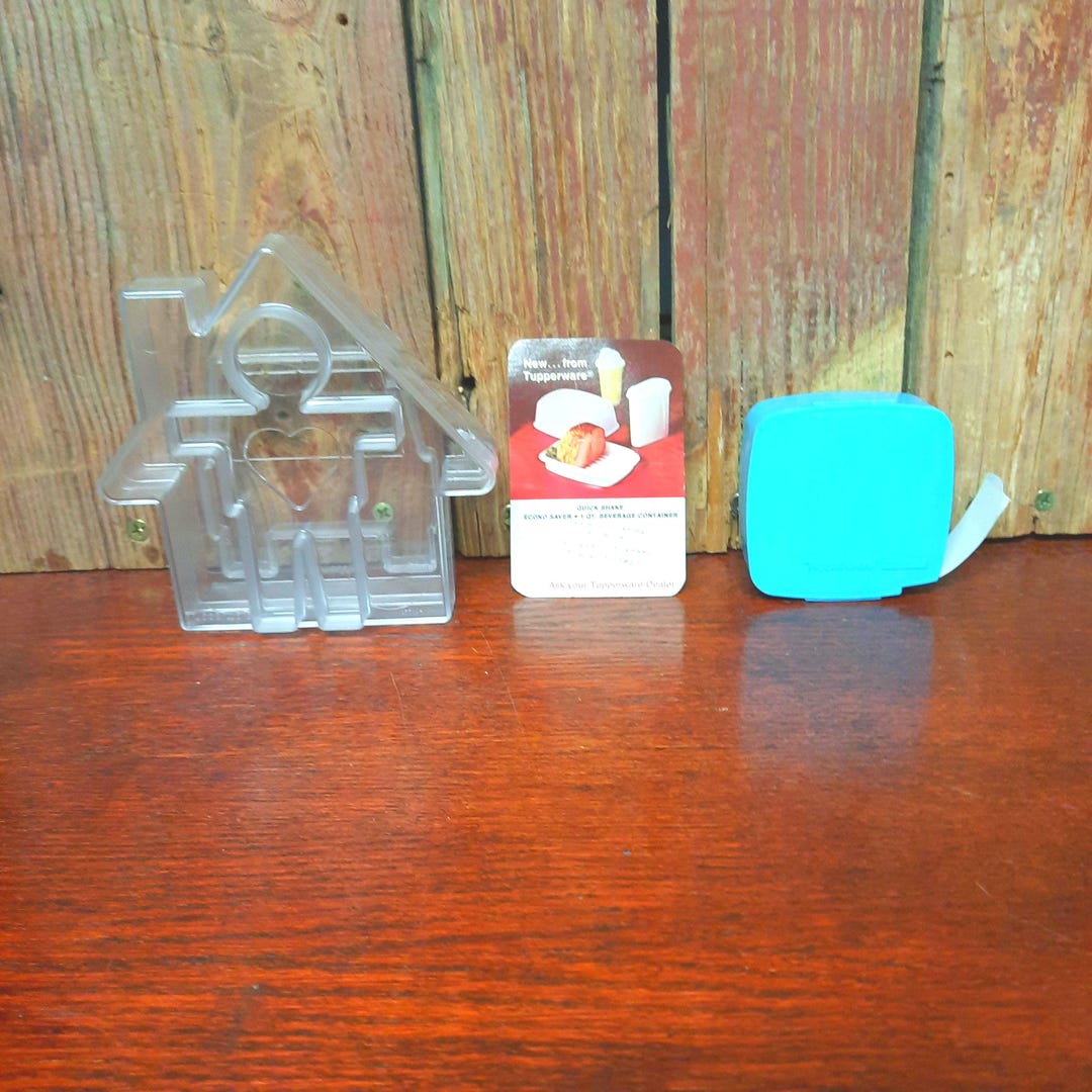 Vintage Tupperware - Freezer Label Dispenser, Happy Family Cookie ...