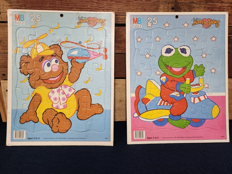 Jim Henson Muppet Babies Puzzles - Etsy