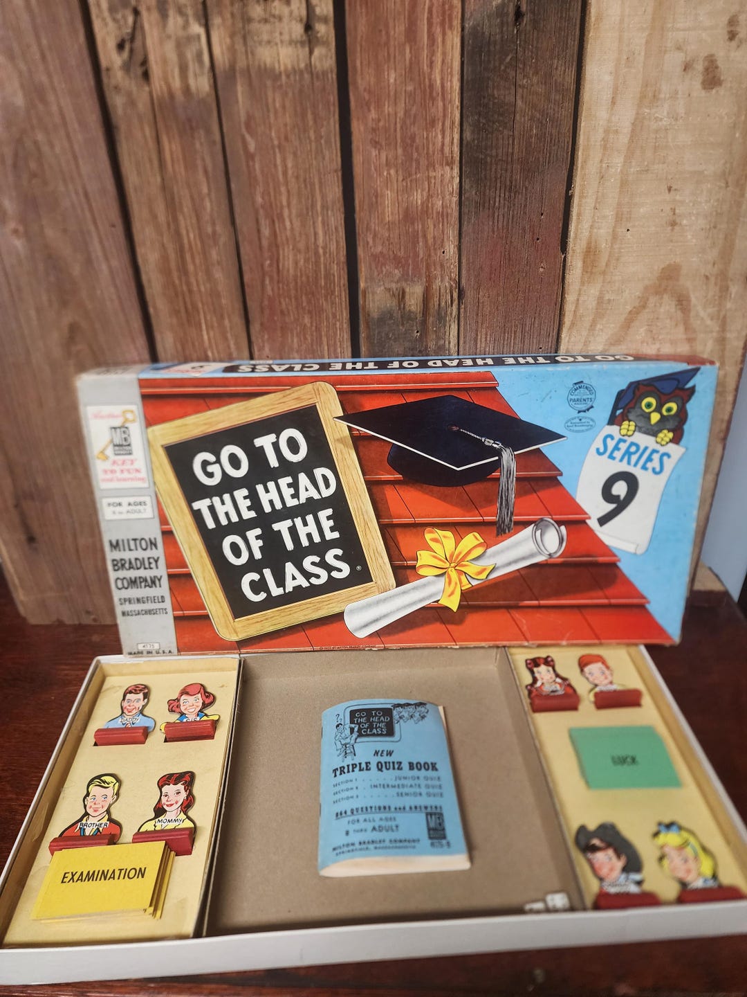 1955 - Go to the Head of the Class Board Game - Etsy