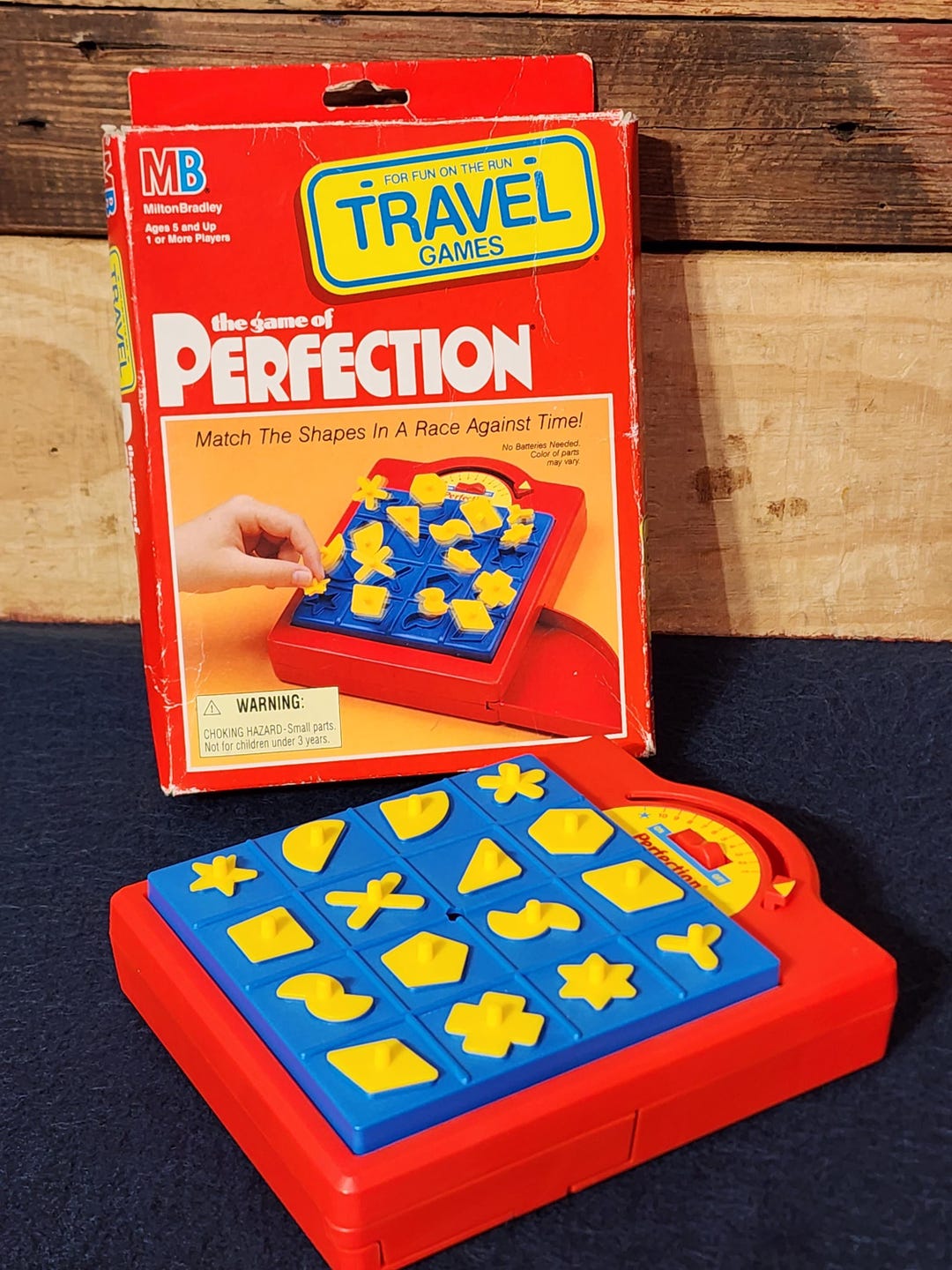 1990 Milton Bradley Travel Perfection Game - Etsy