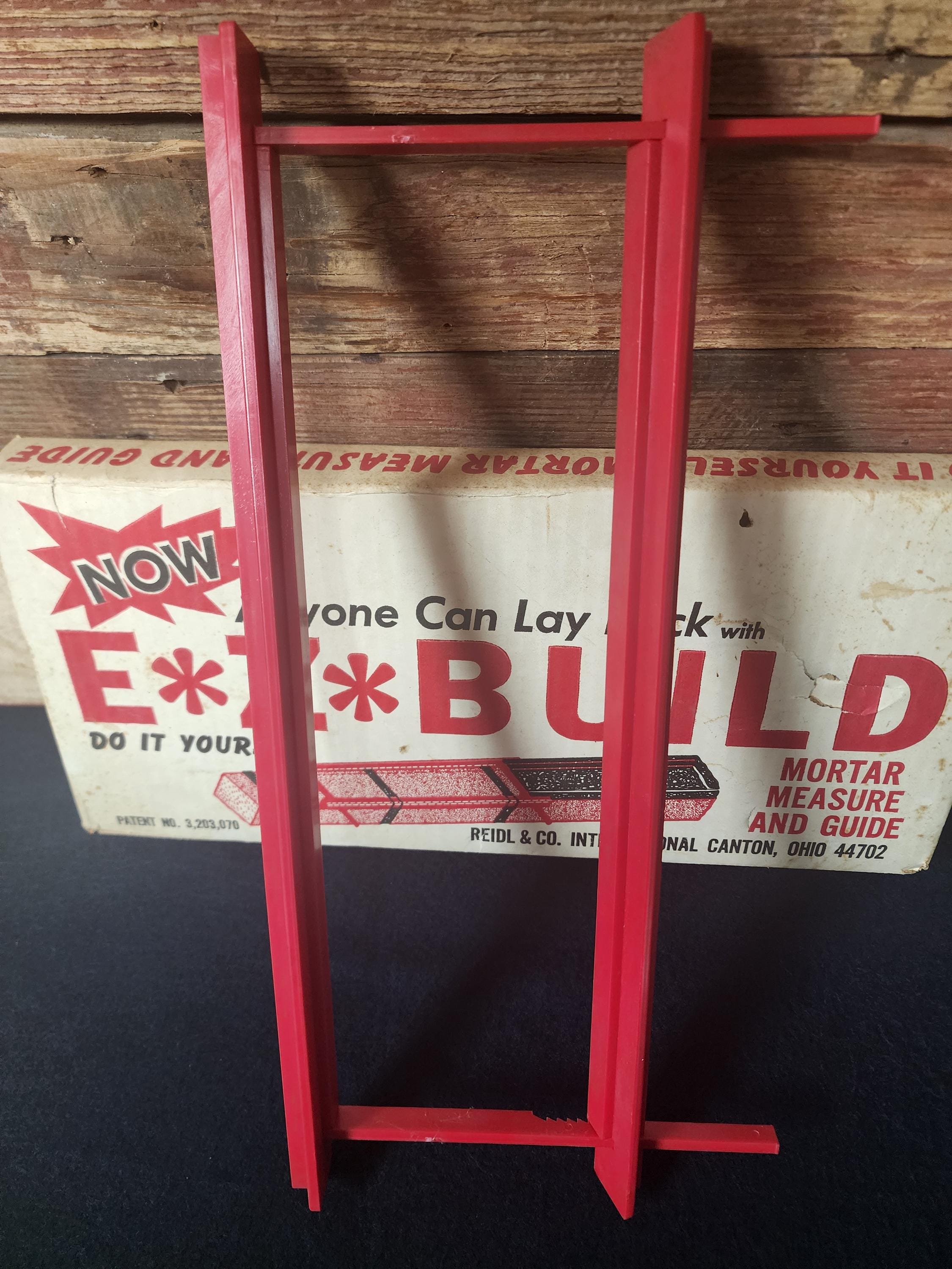 E*Z* Build- Mortar Measure and Guide - Etsy