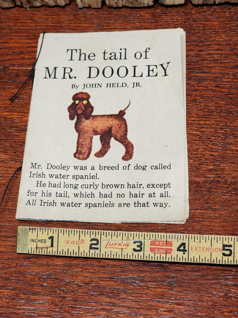 RARE 1940s Cartoon Magazine - the Tail of Mr. Dooley by John Held, Jr ...