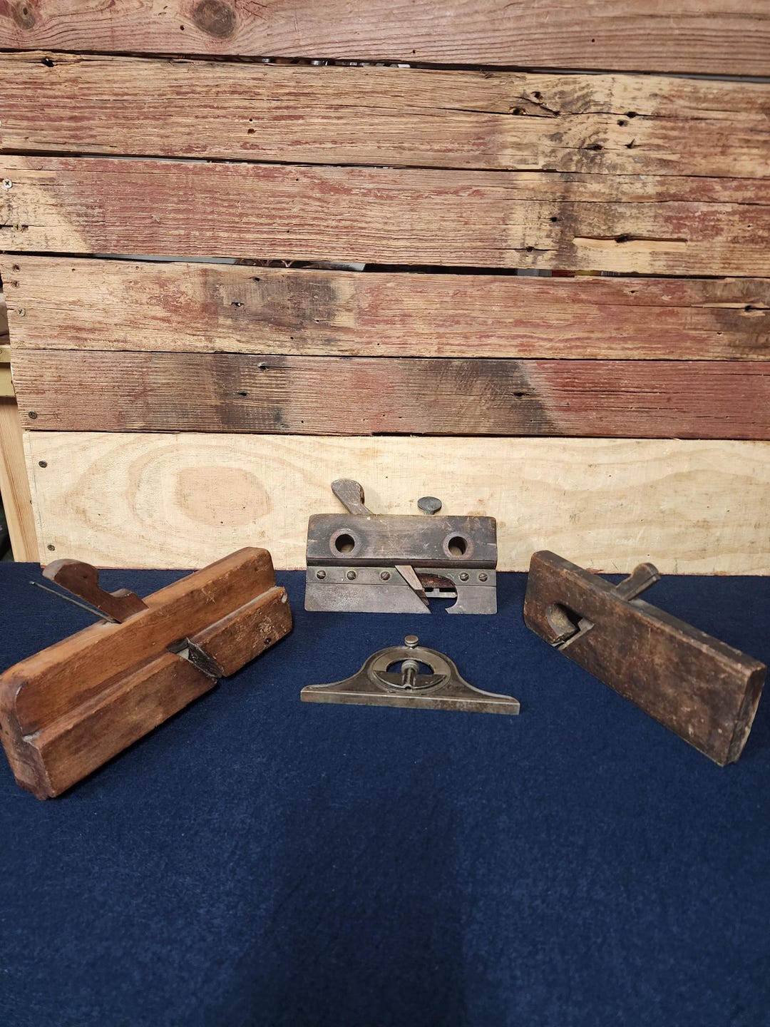 Antique Wood Plow Hand Plane, Two Wood Molding Planes. - Etsy