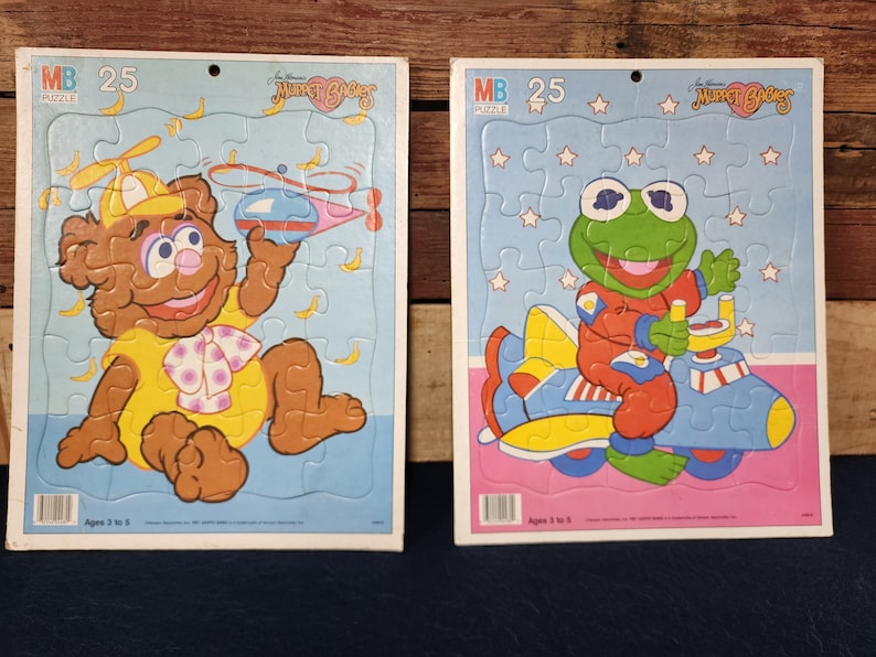 Jim Henson Muppet Babies Puzzles - Etsy