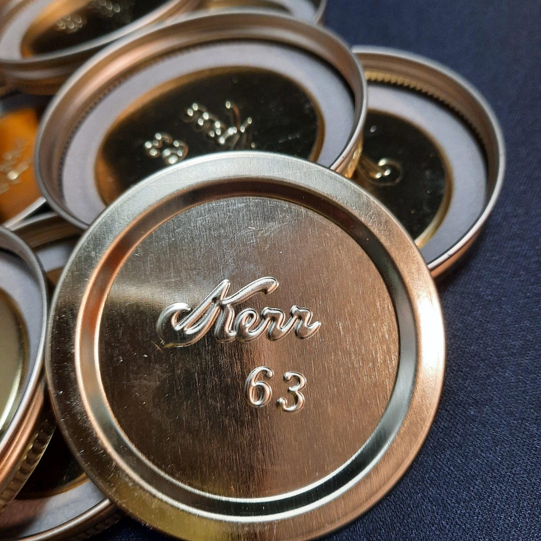 Vintage New Old Stock Kerr "63" Caps - Etsy