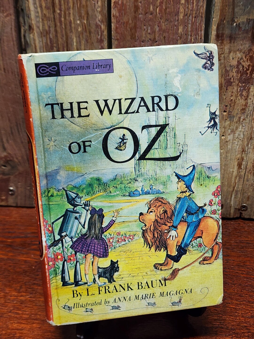 Vintage "companion Library" Hardcover Book (duel Story) Wizard of Oz ...
