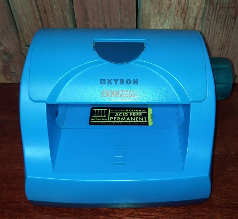 Xyron 500 Create-a-sticker Machine, No Batteries/electricity Required ...