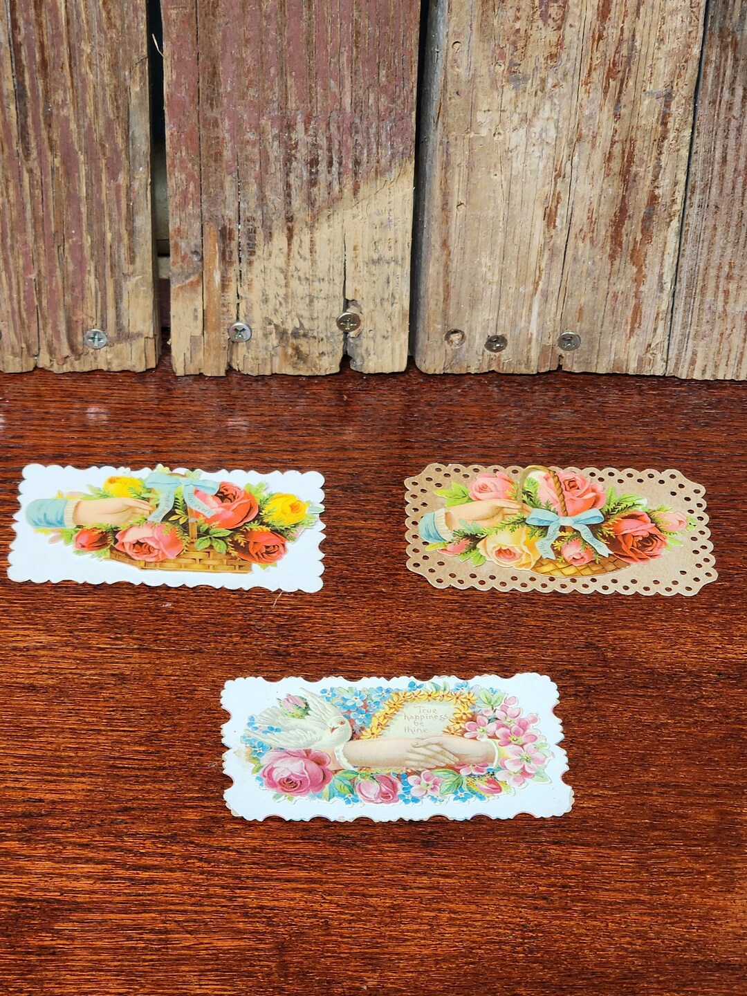 Three Victorian-era Visiting Cards - Etsy