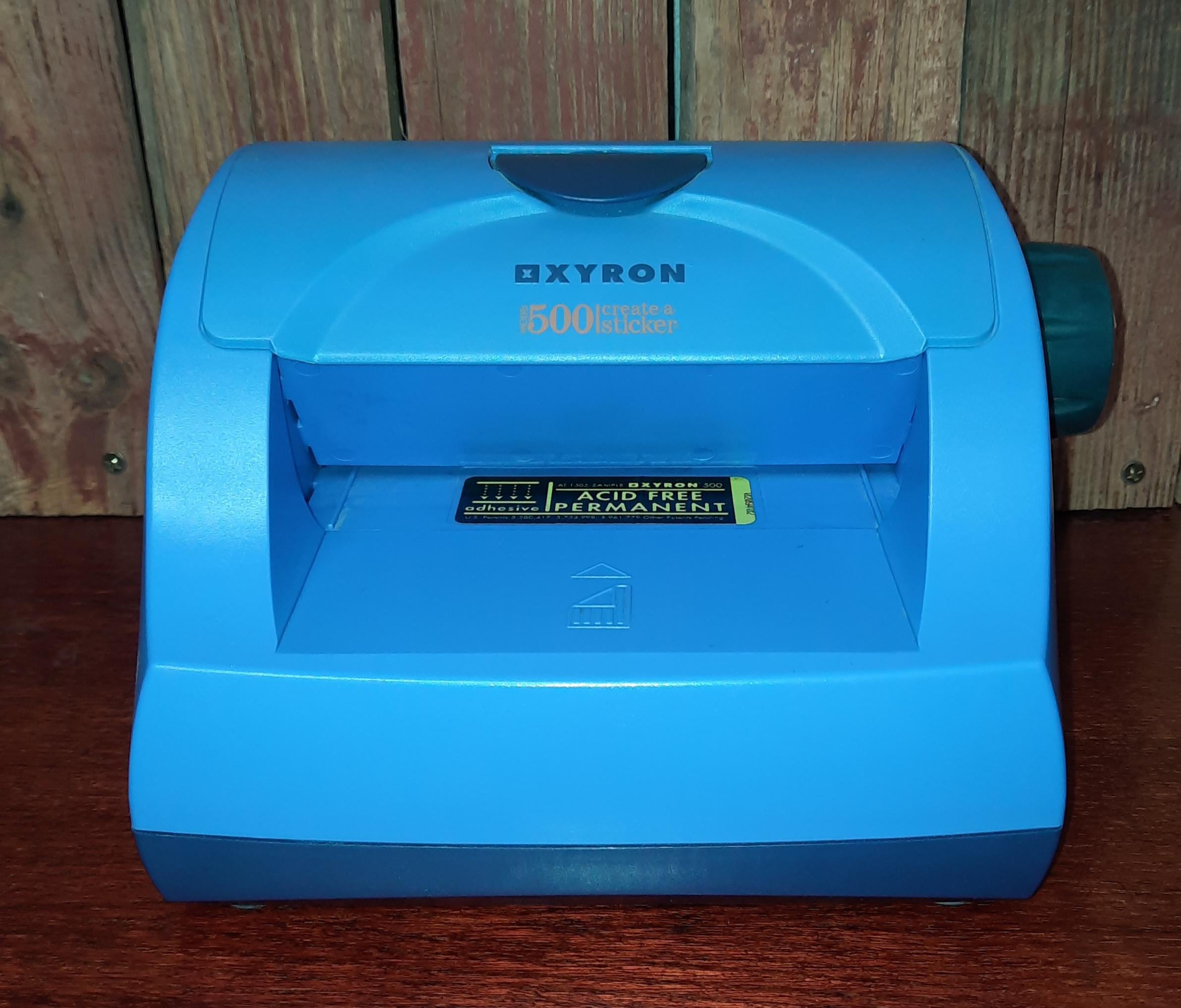 Xyron 500 Create-a-sticker Machine, No Batteries/electricity Required ...
