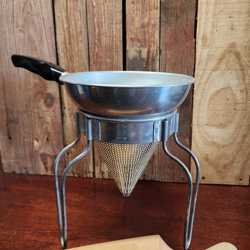 Aluminum Strainer Stand - Etsy