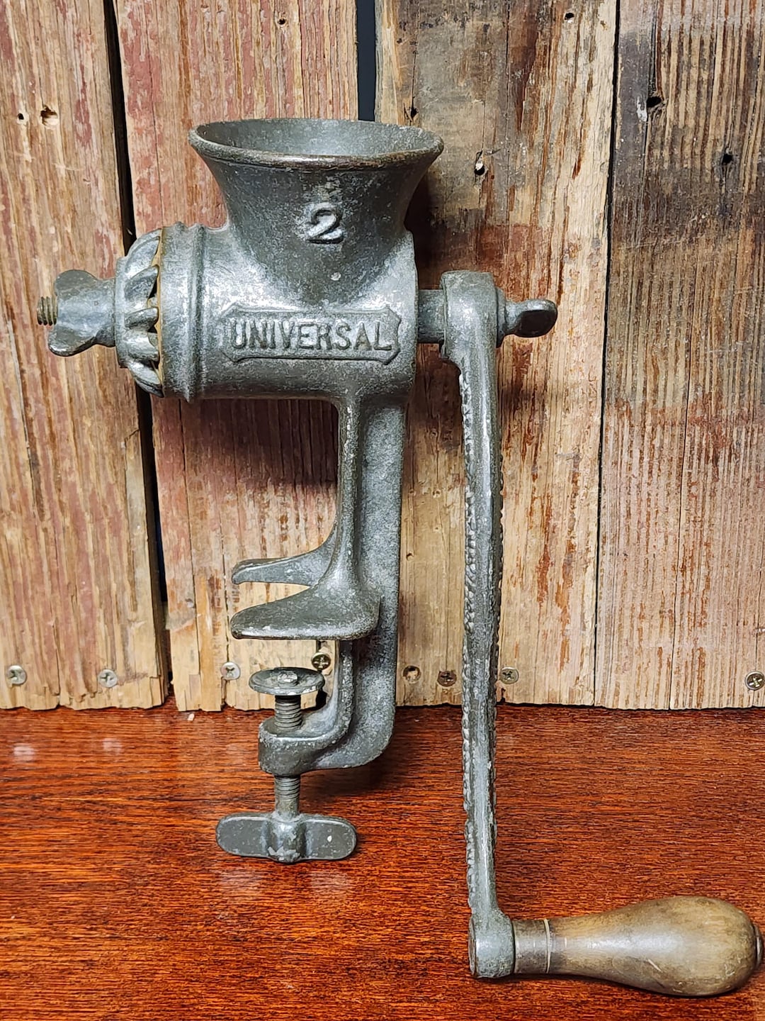 Cast Iron Universal #2 Meat Grinder - Etsy