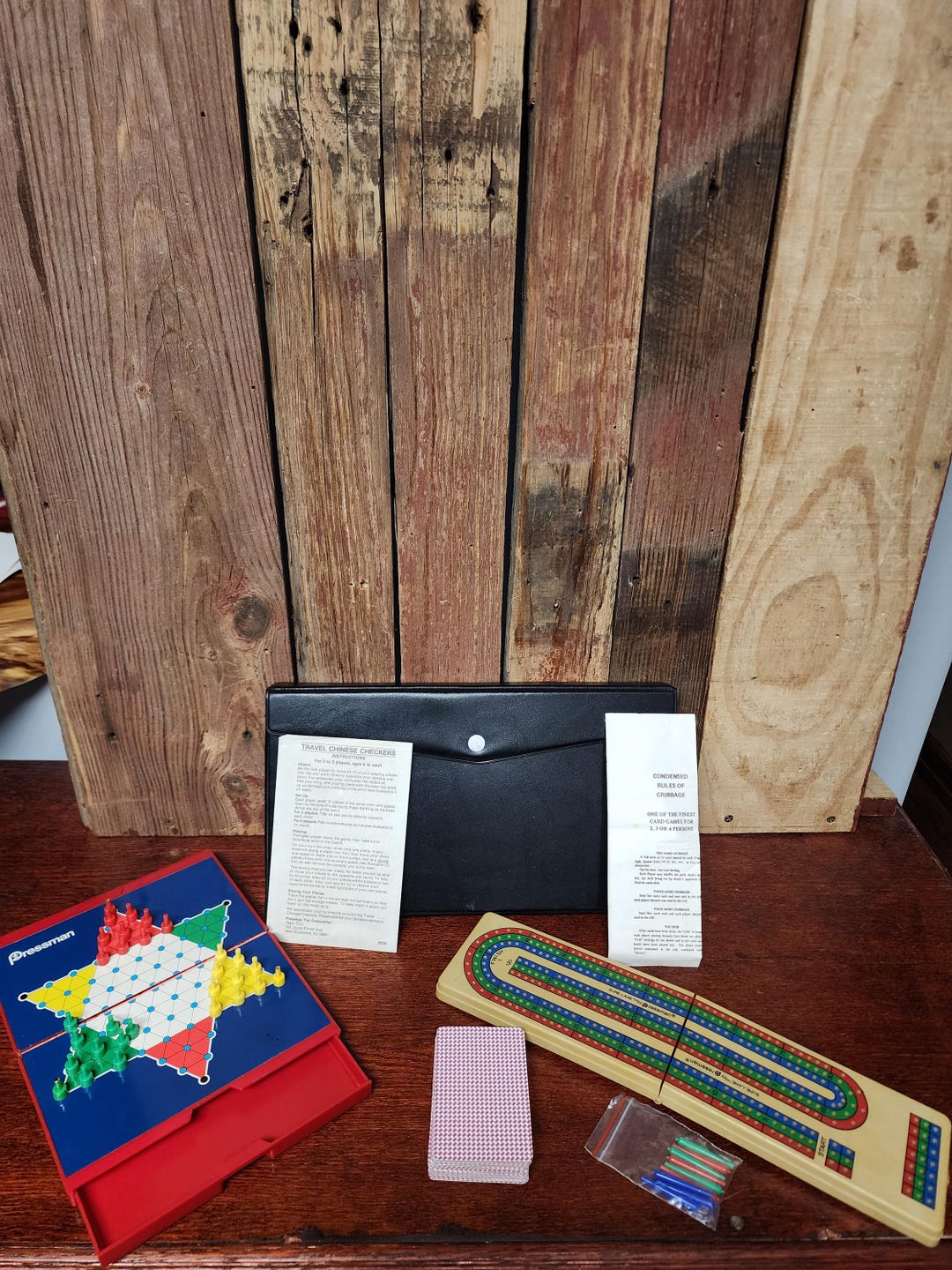 Vintage Pressman Travel Mini-game Set - Etsy