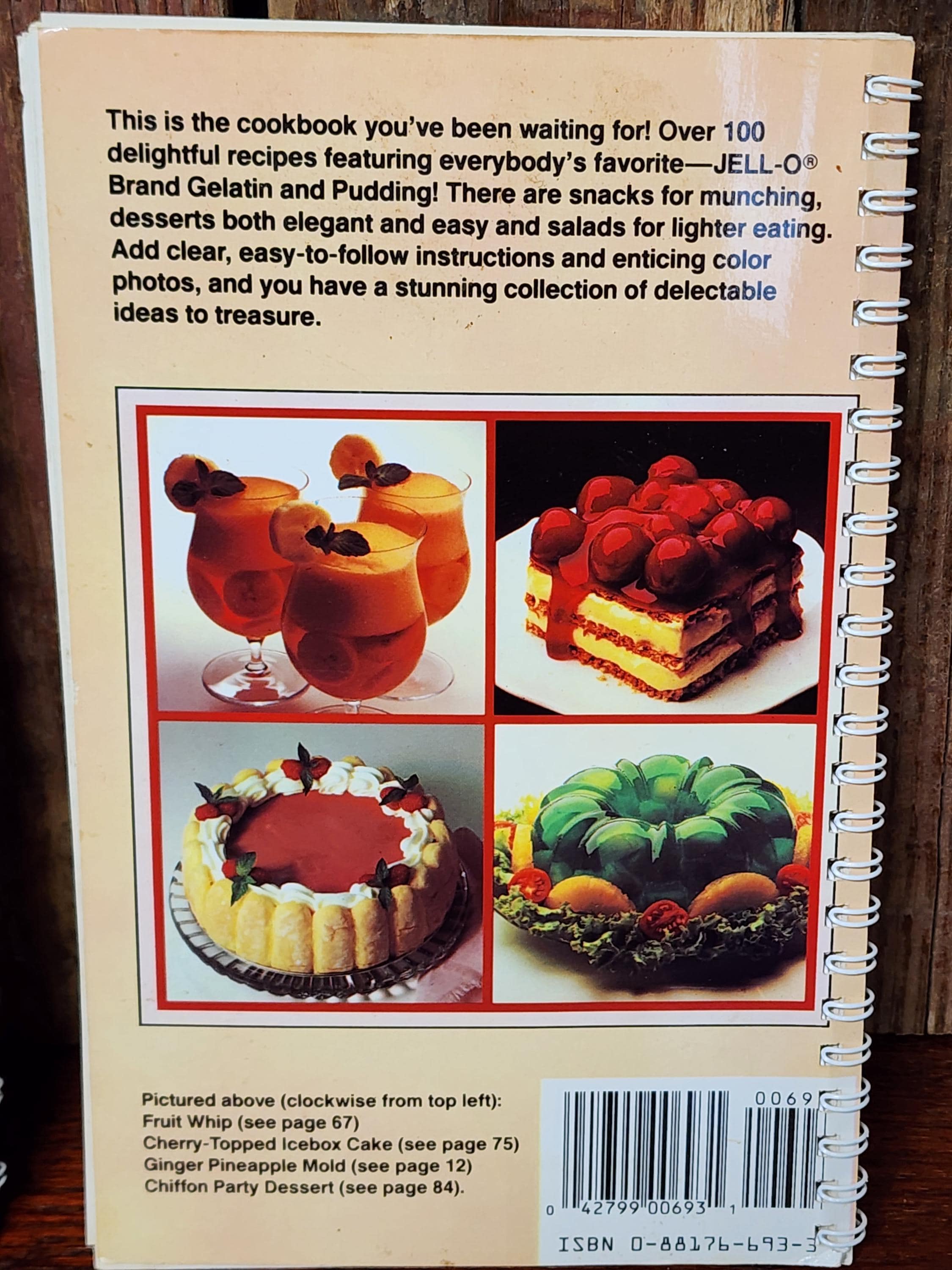 Vintage Jello-o Gelatin Dessert Recipes - Etsy