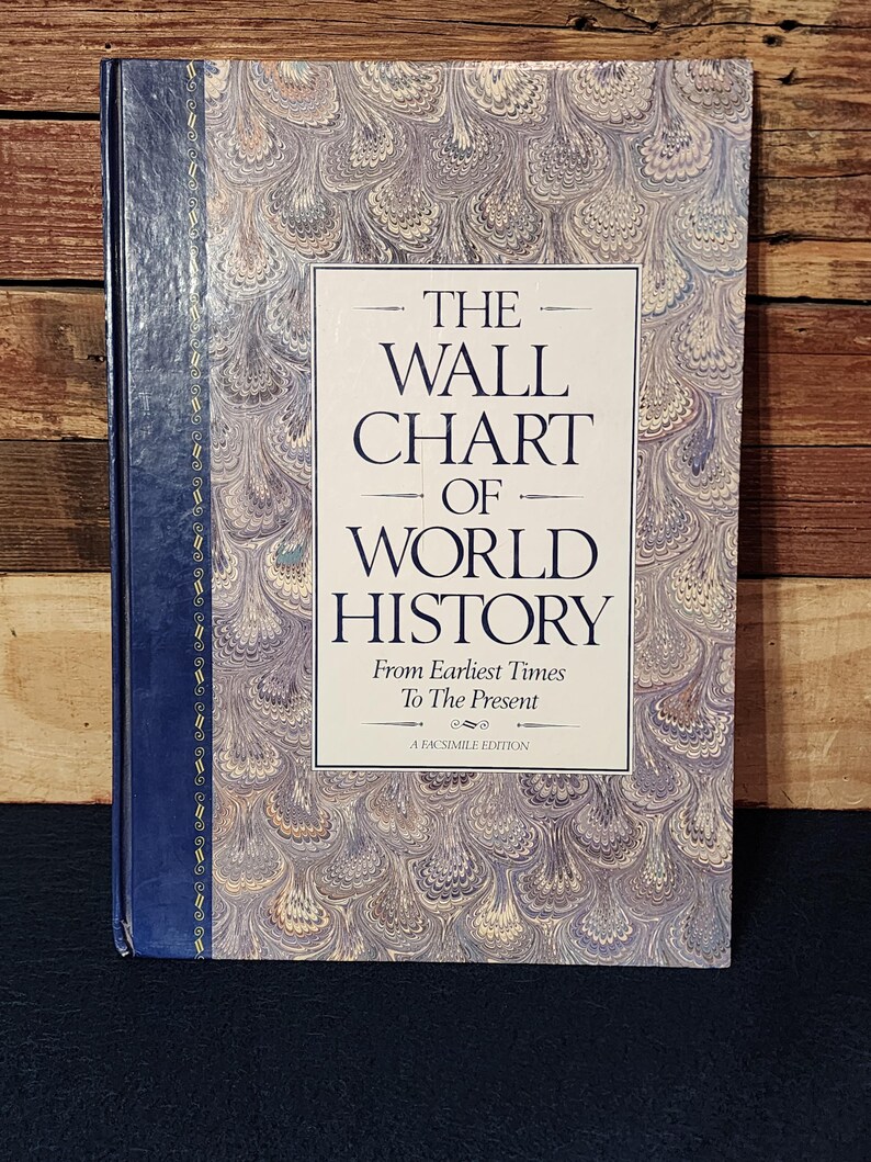 The Wall Chart of World History Book - Etsy