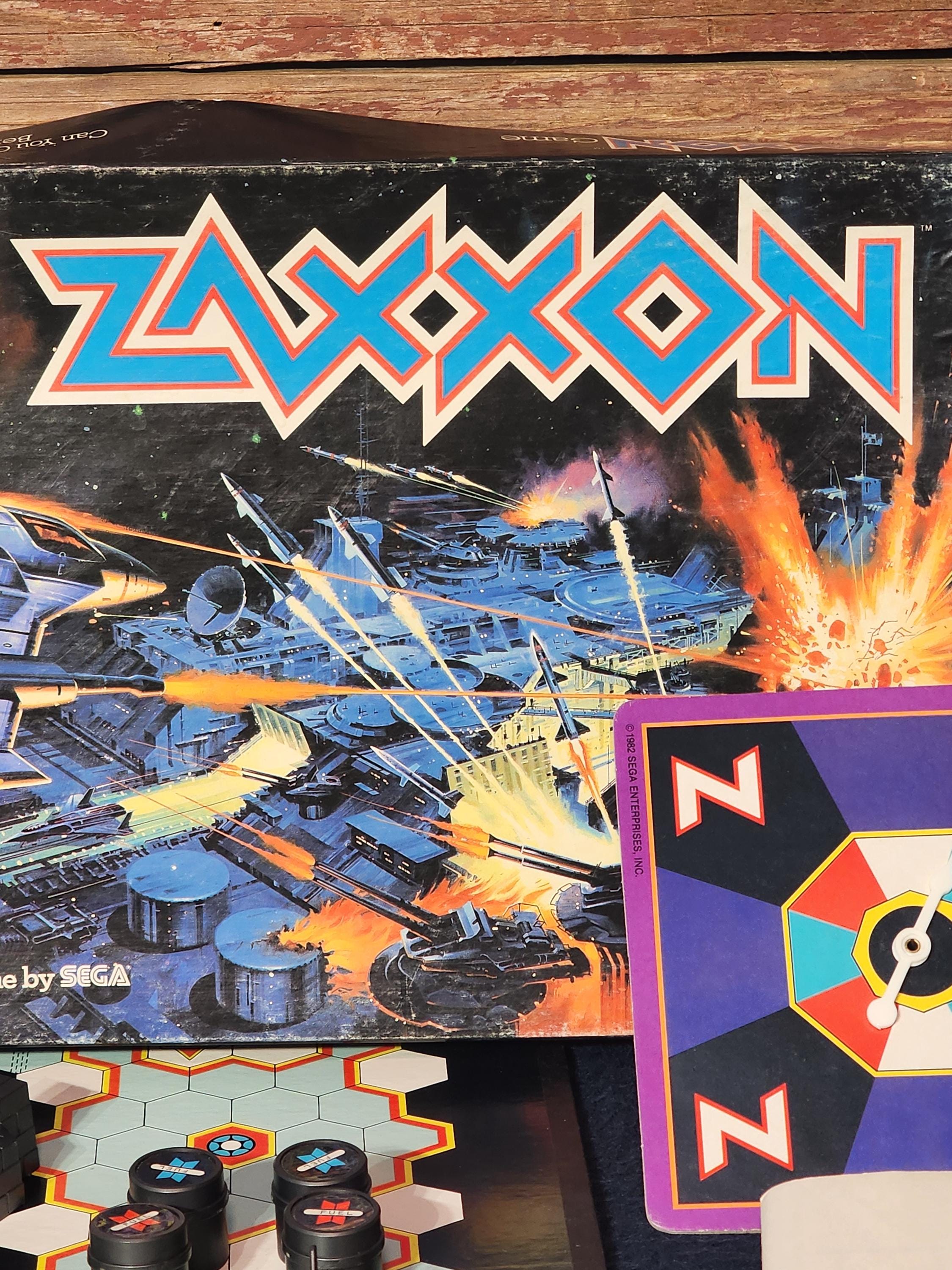 1982 Zaxxon Board Game - Etsy