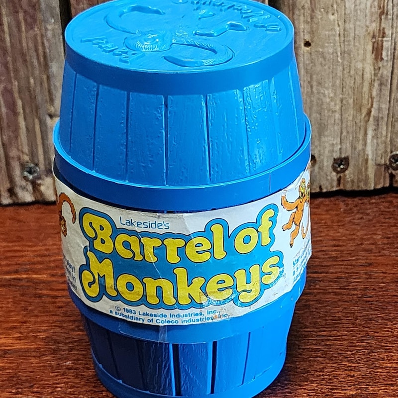 Barrel of Monkeys - Etsy