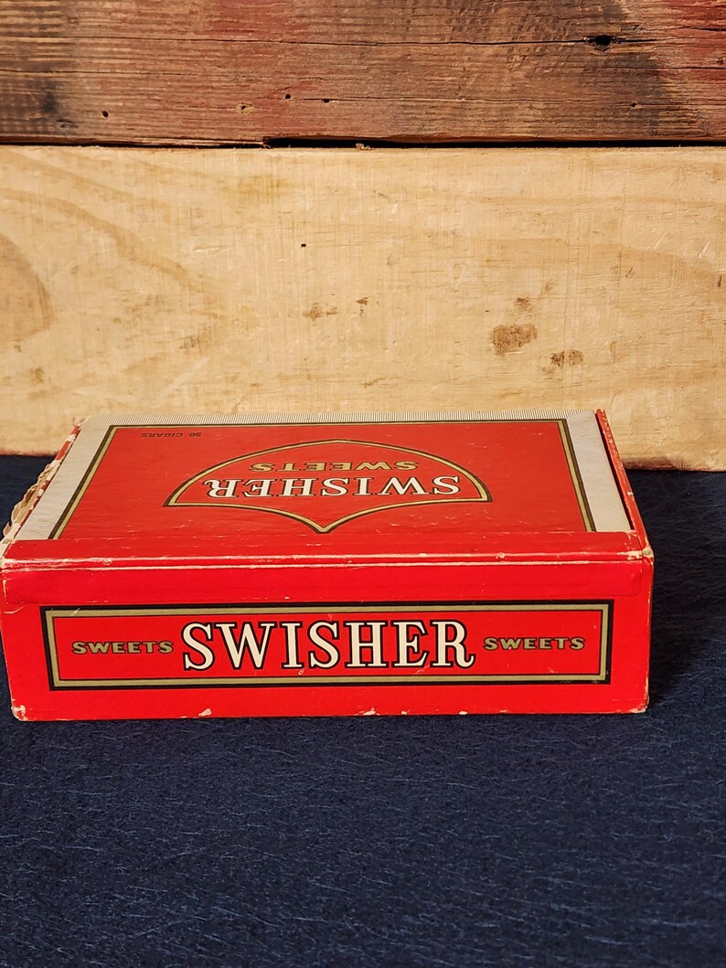 Vintage King Edward Swisher Sweet Cigar Box - Etsy