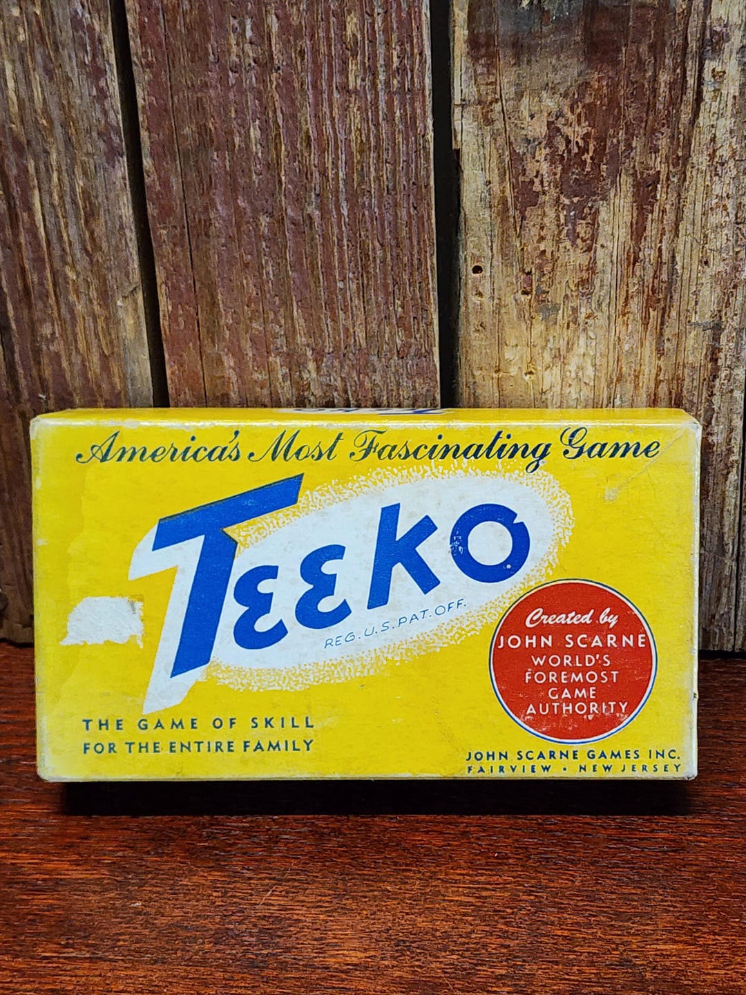 Vintage Teeko - Strategy Game by John Scarne (no Board) - Etsy