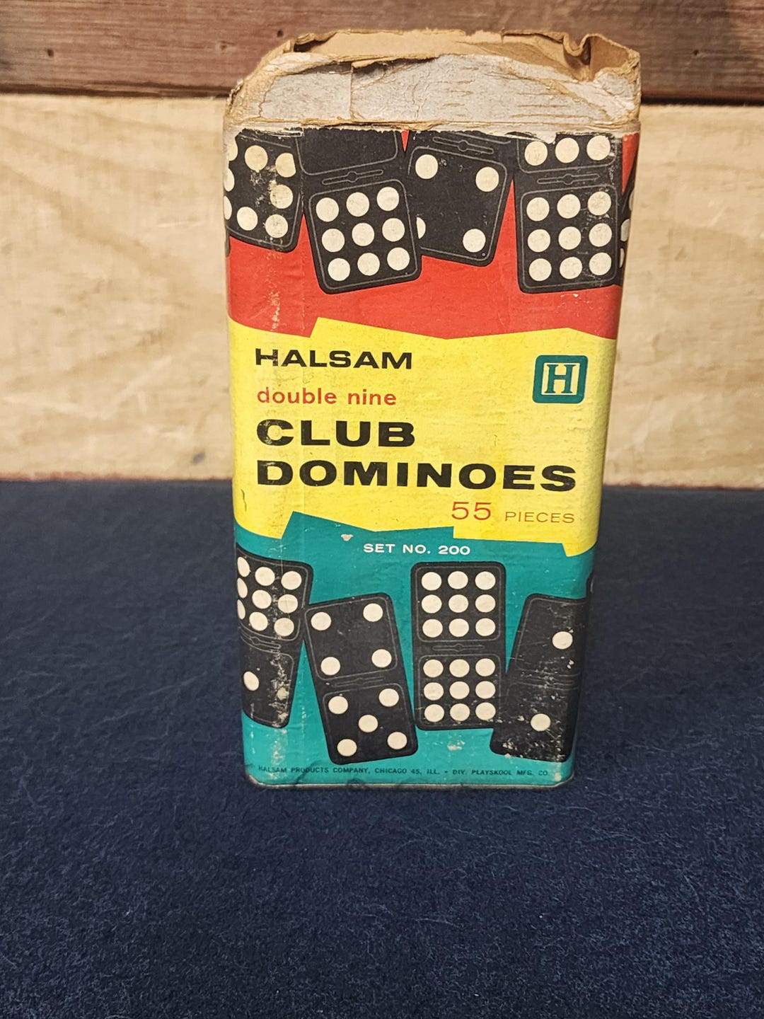 Halsam Double Nine Club Dominoes - Etsy