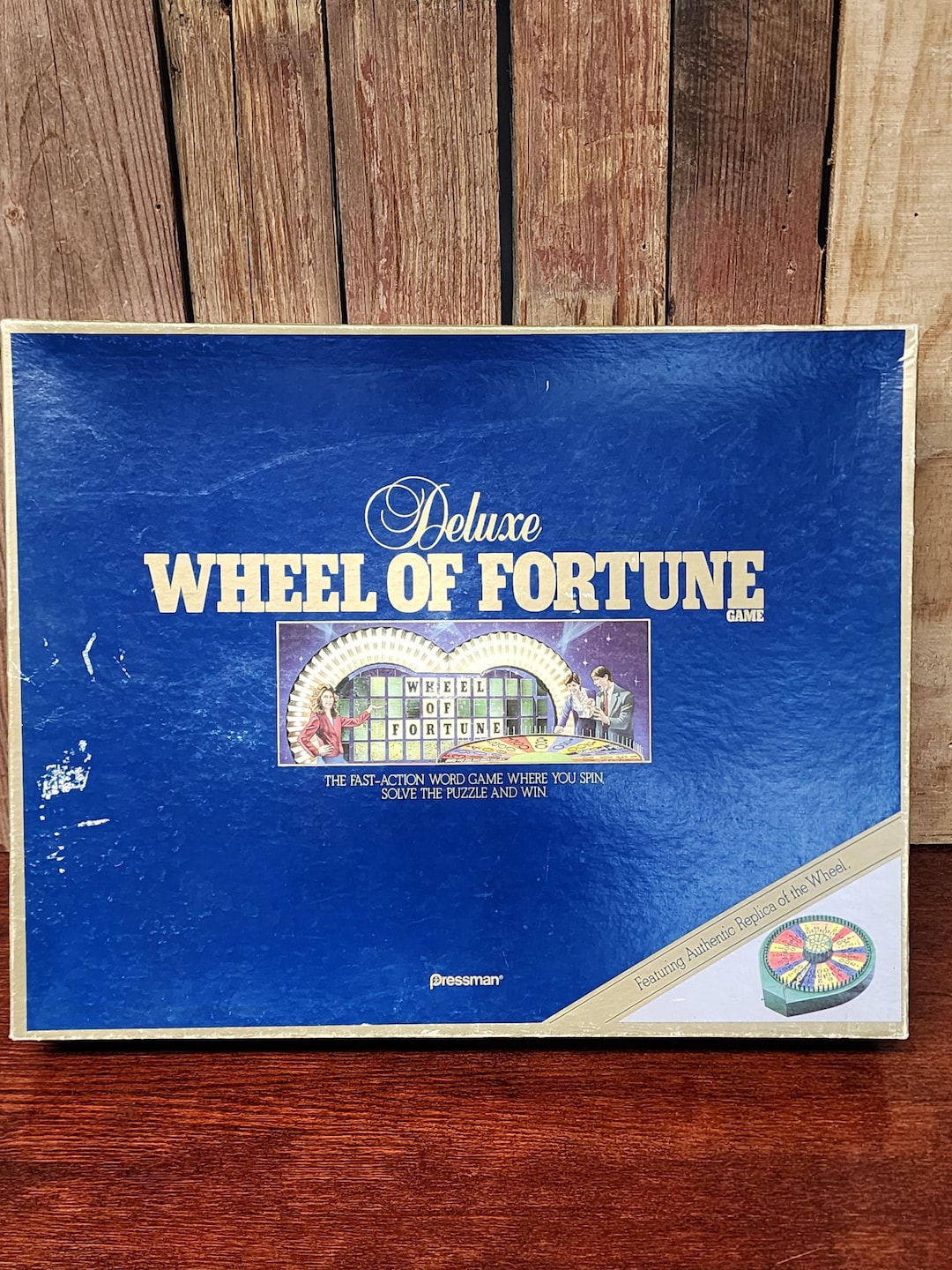 1986 Deluxe - Wheel of Fortune Game - Etsy
