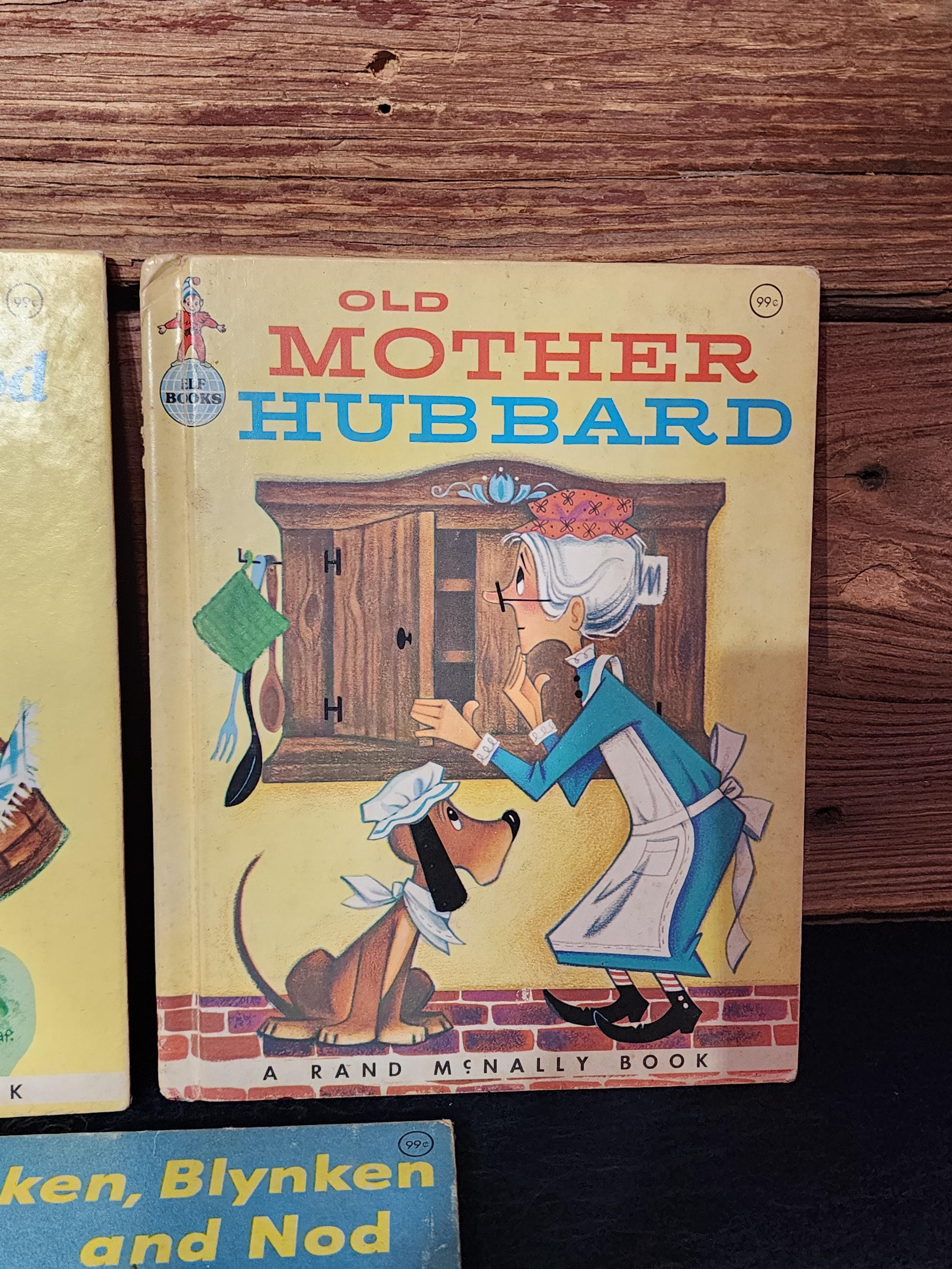 Five Vintage Children's Elf Books - Etsy