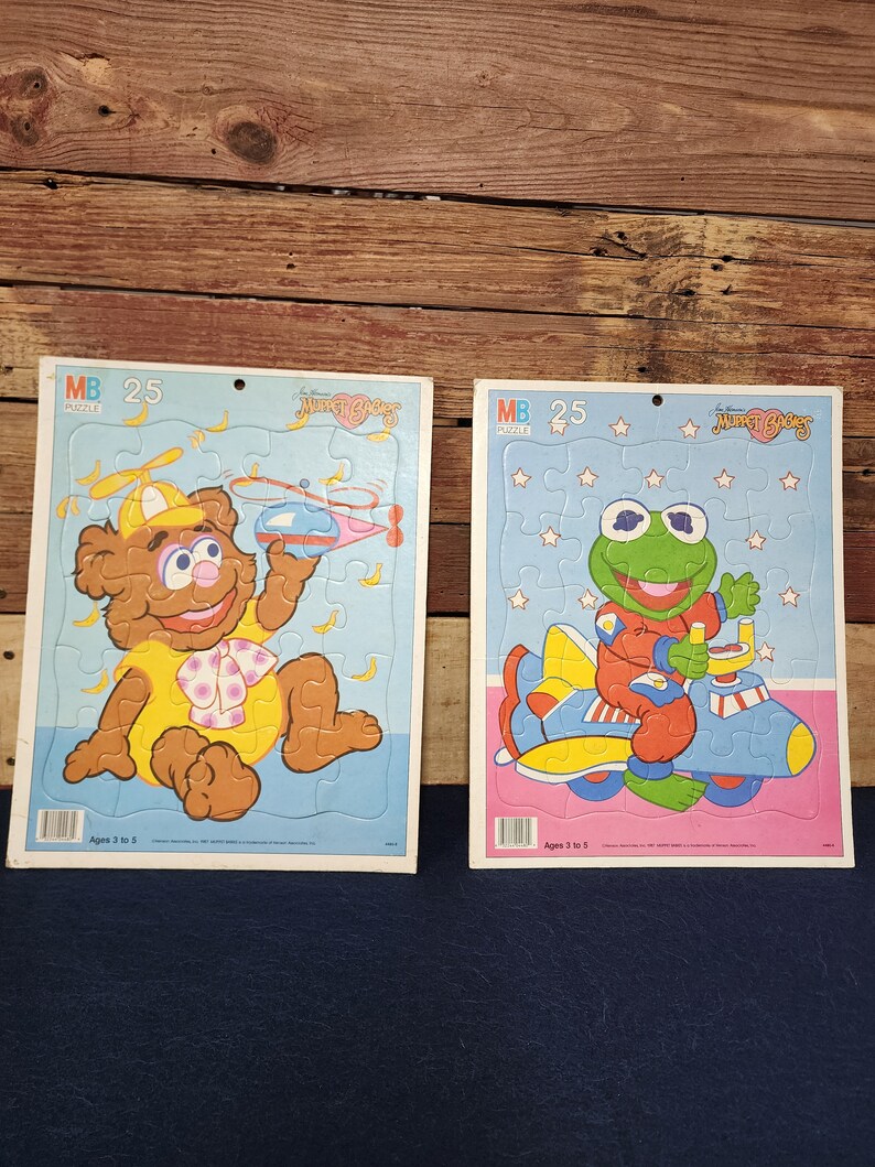 Jim Henson Muppet Babies Puzzles - Etsy