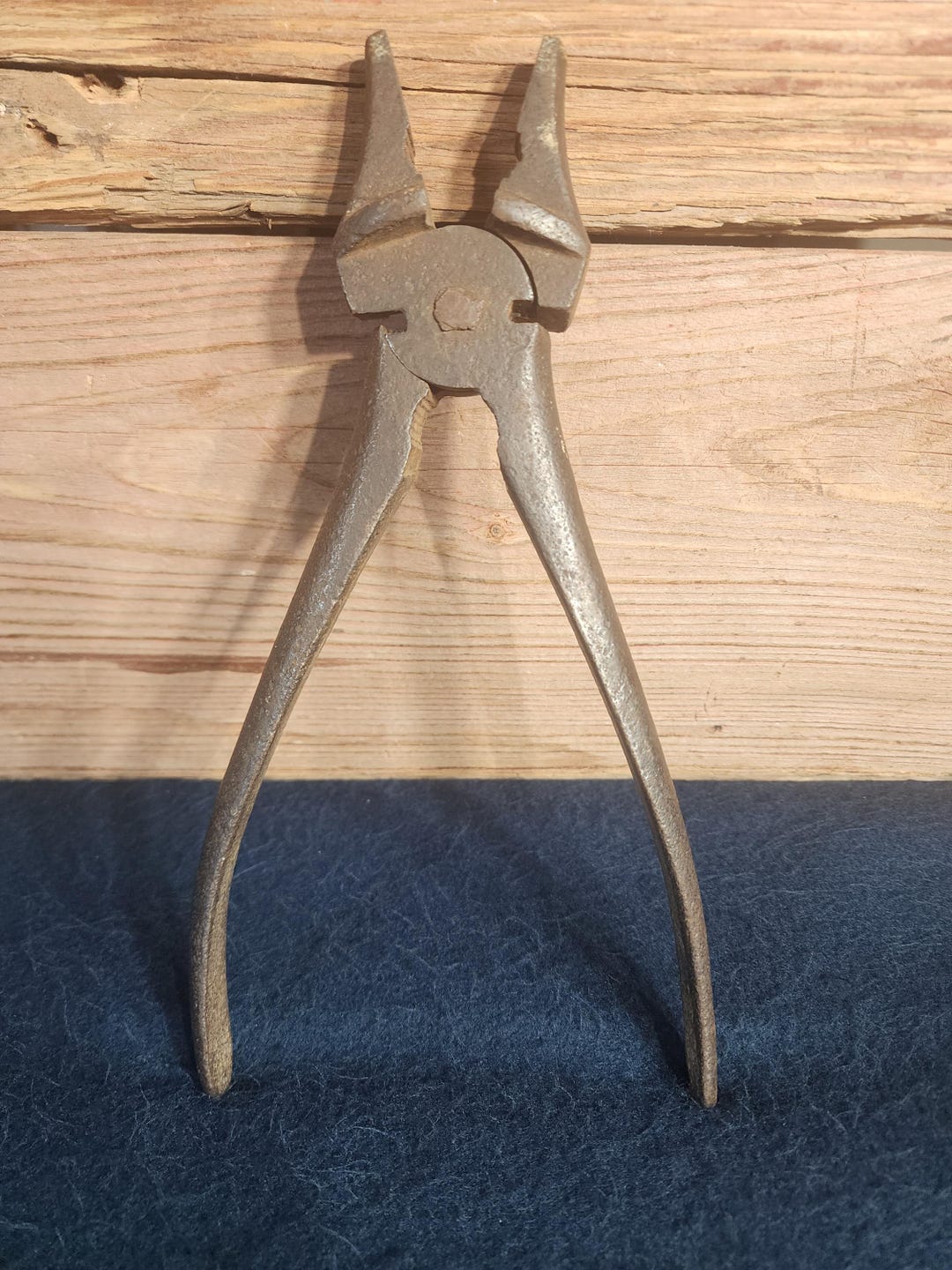 Antique Cast Iron Lineman Pliers - Etsy