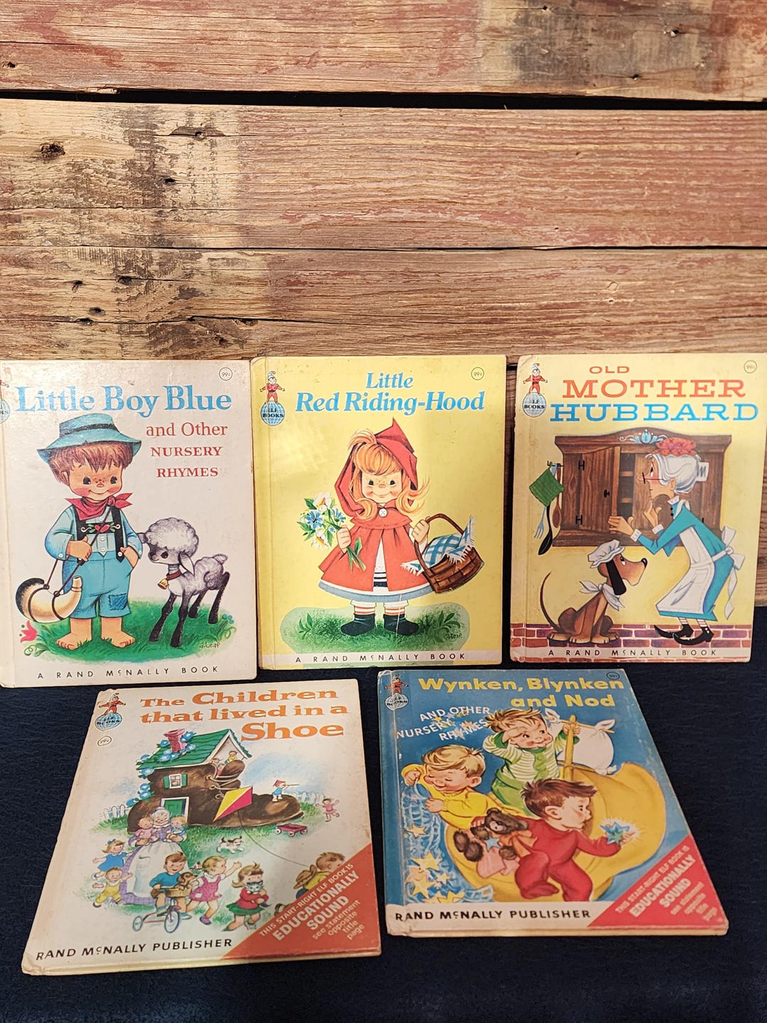 Five Vintage Children's Elf Books - Etsy