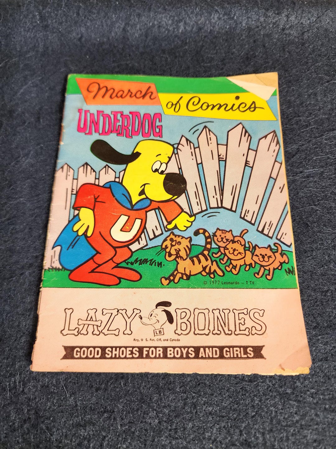Vintage Underdog Comic - Etsy