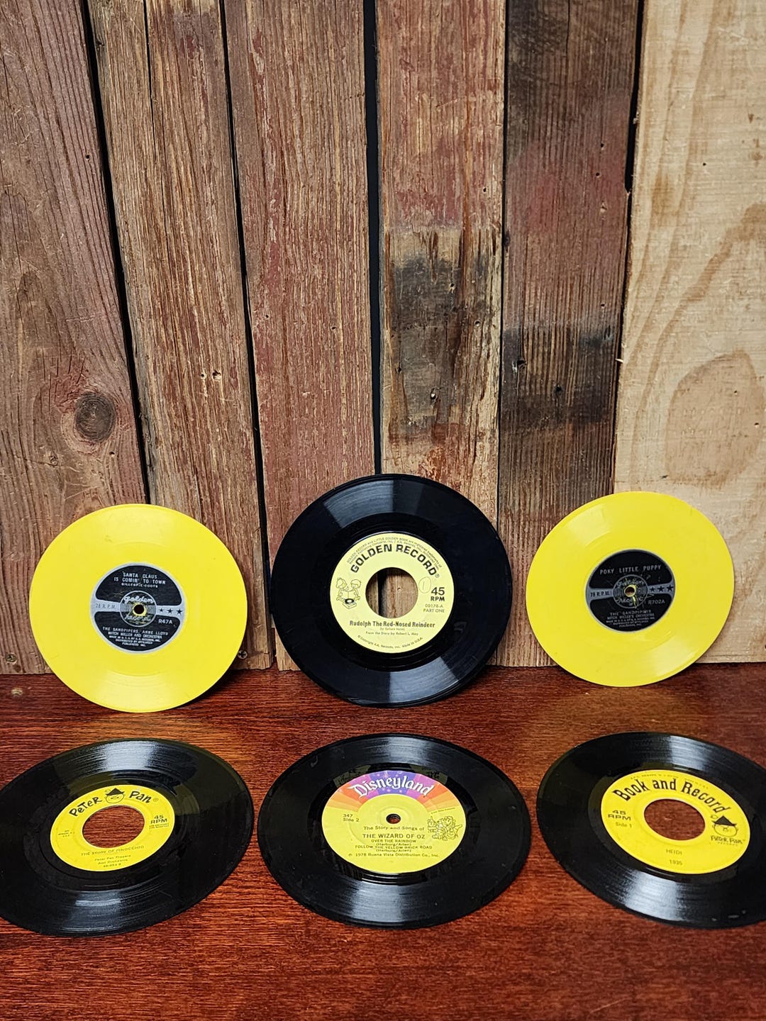 Vintage Assorted Children's Vinyl Records - Etsy
