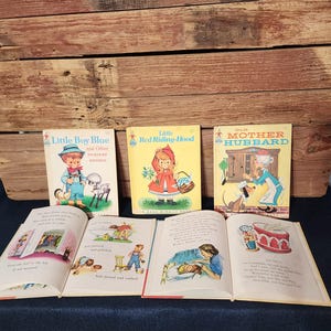 Five Vintage Children's Elf Books - Etsy