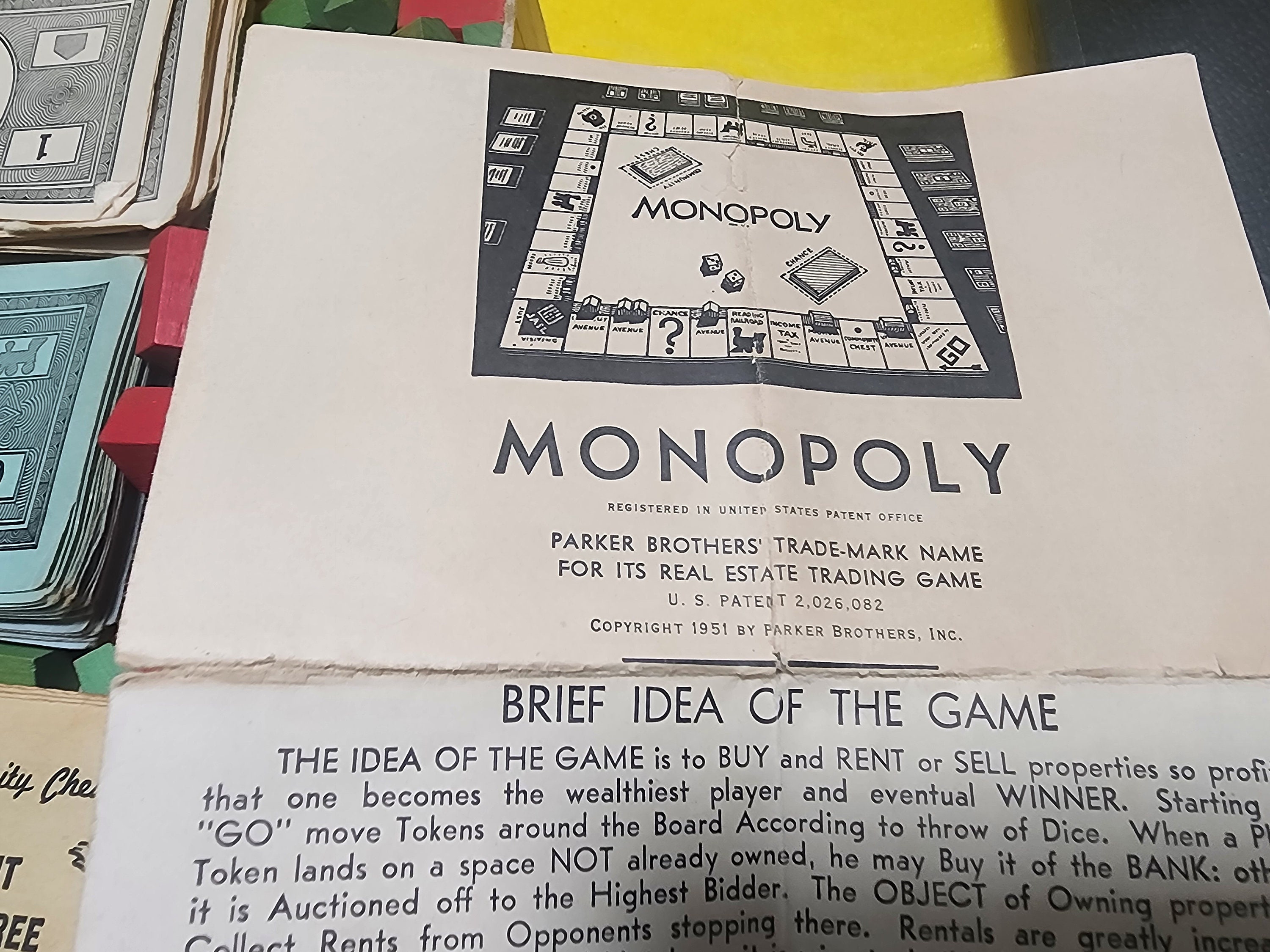 Vintage Monopoly Game - Etsy