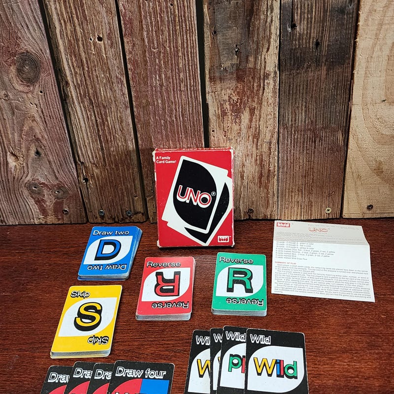 Vintage Uno - Etsy