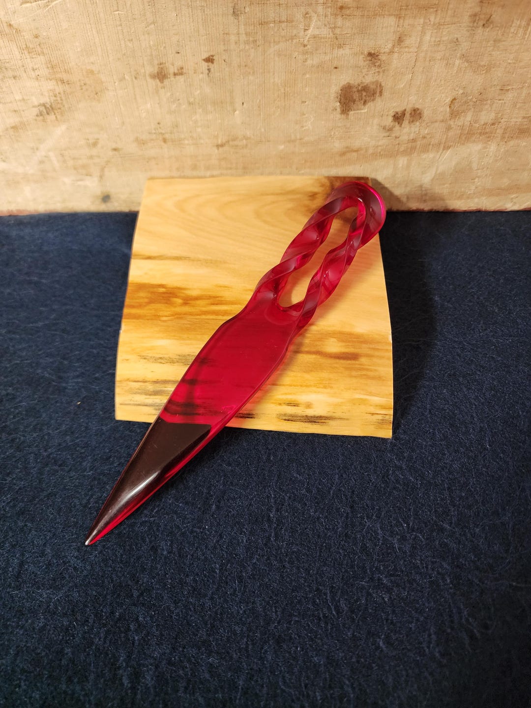 Red Plastic Letter Opener - Etsy
