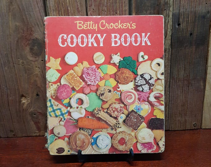 1963 Betty Crocker's Cooky Book, First Edition, First Printing, Spiral ...