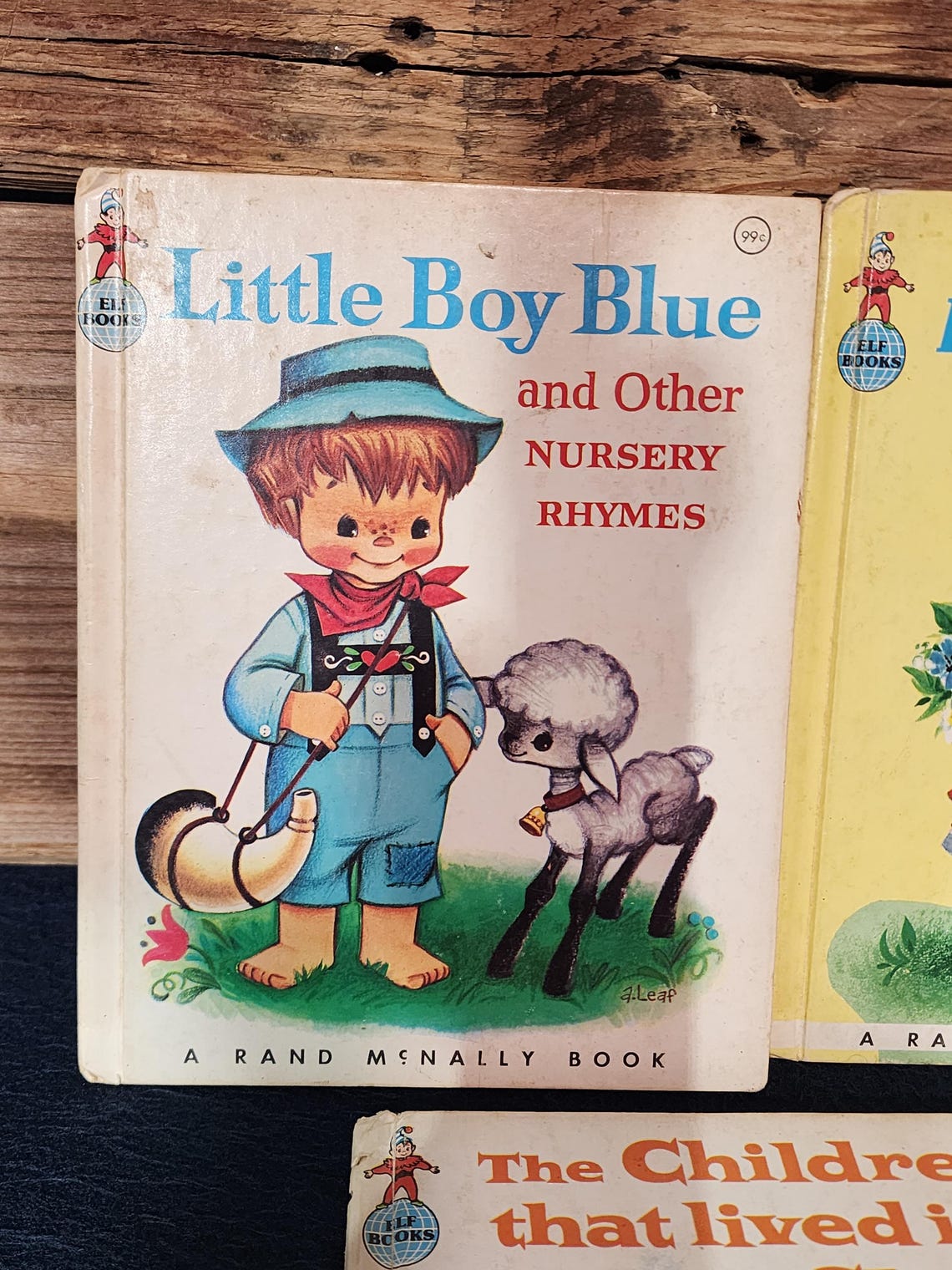 Five Vintage Children's Elf Books - Etsy